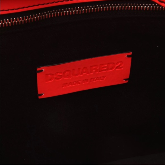 DSQUARED | Bags | Dsquared2 Large Leather Tote Fuchsia | Poshmark